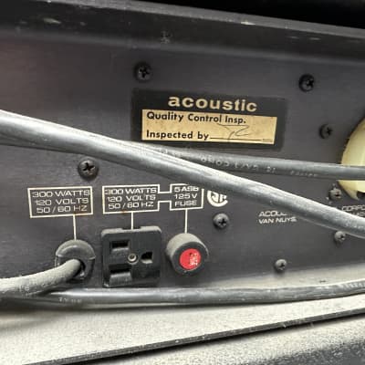 RARE ALL ORIGINAL ACOUSTIC 470 1970’s with BASS SPEAKER | Reverb