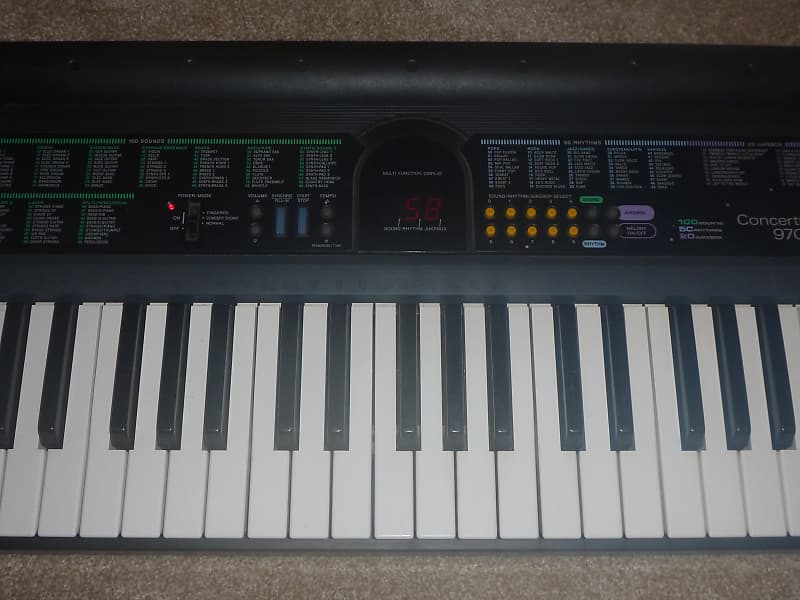 Optimus / RadioShack / Casio Concertmate 970 1999 Black | Reverb