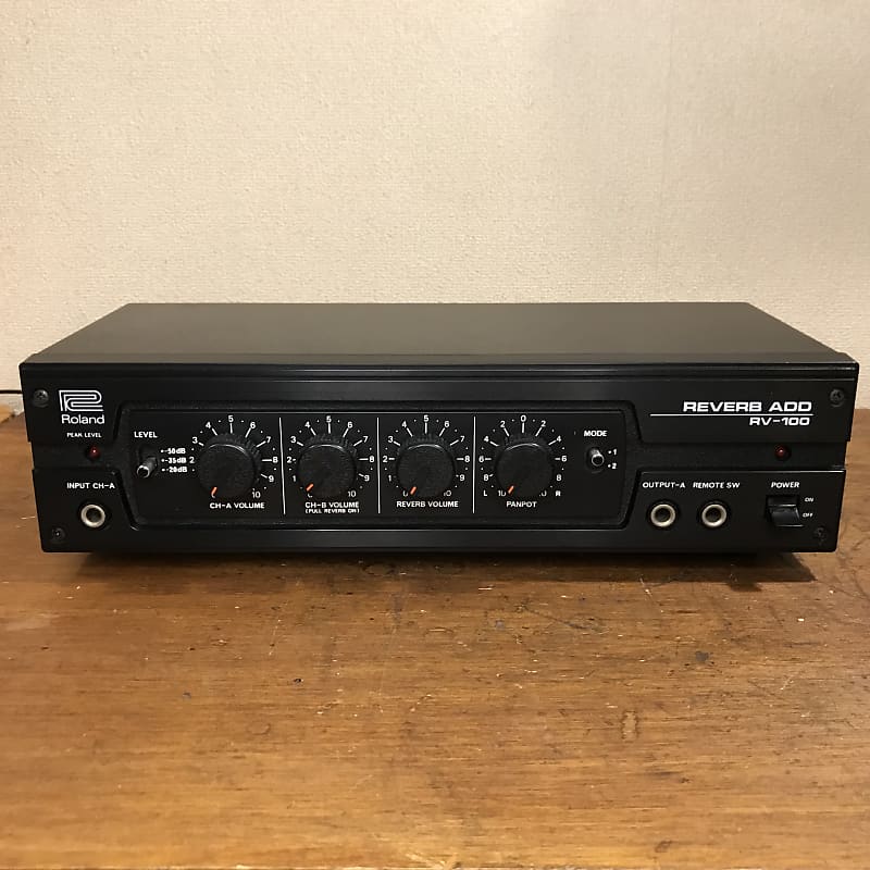 1980 Roland RV-100 Reverb big spring reverb with copy of | Reverb