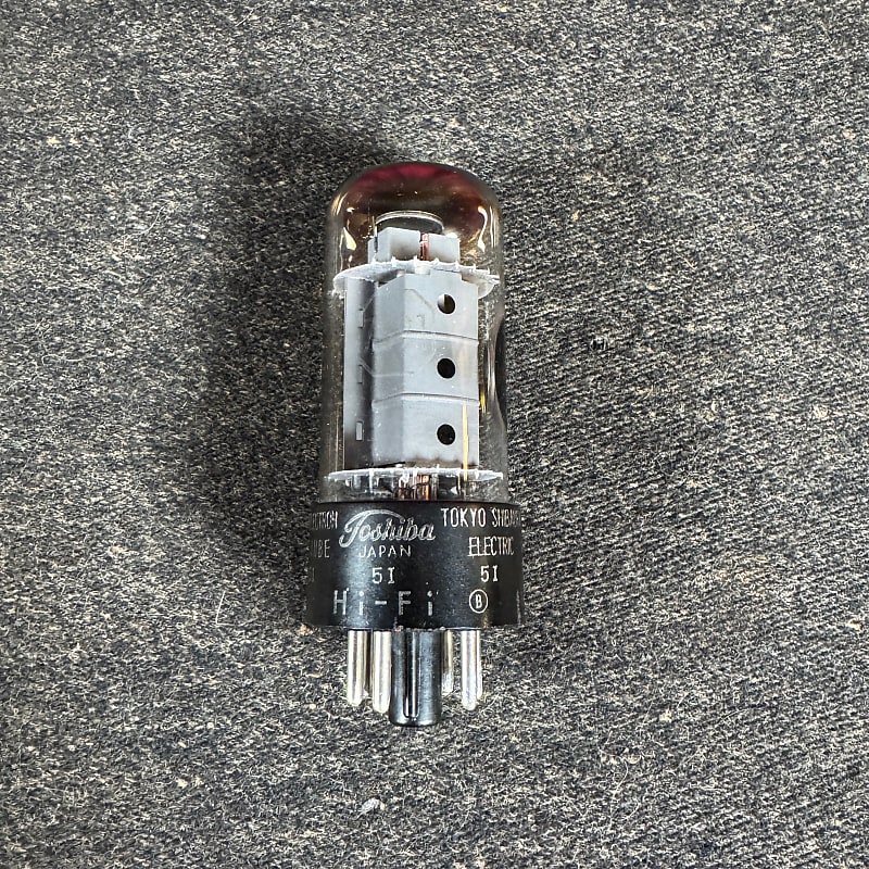 Vintage Toshiba Hi-Fi 7591 Amplifier Power Tube Single #218 | Reverb