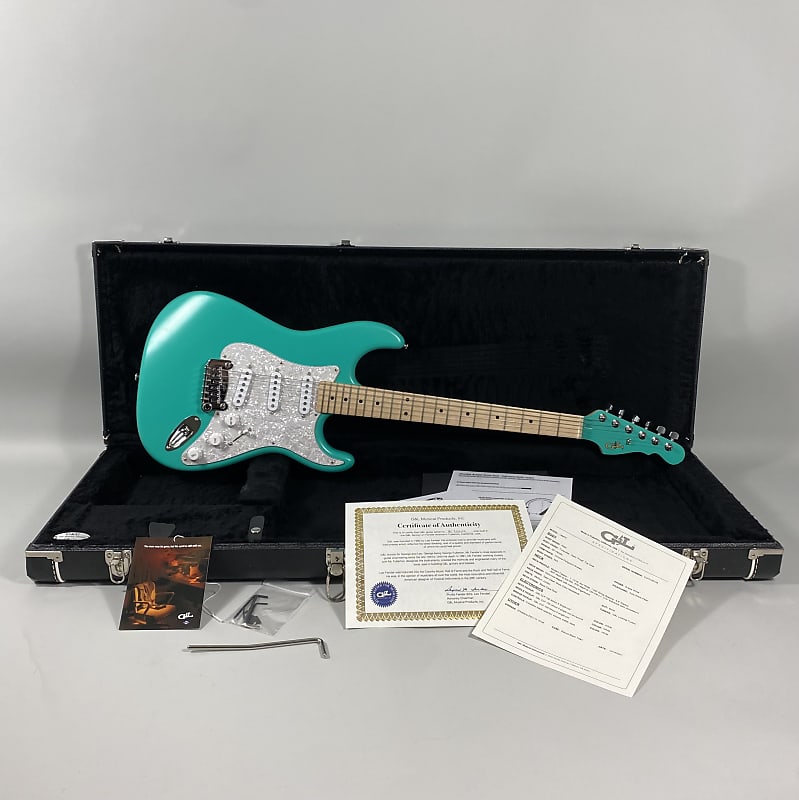 2021 G&L Legacy Satin Turqouise | Reverb