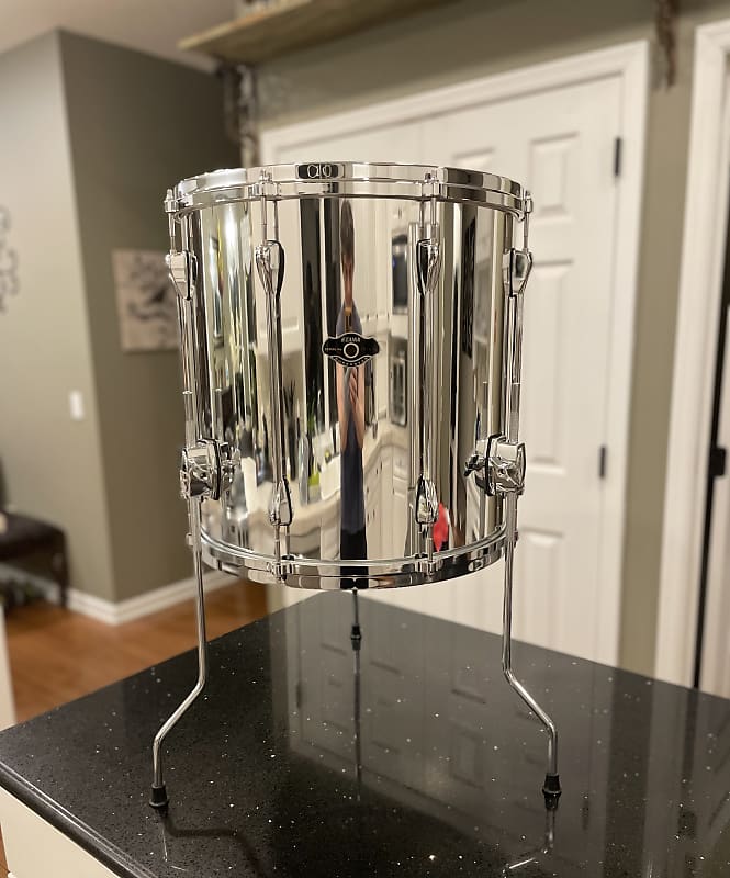 Tama Superstar 16x16 Floor Tom 2010 - Mirror Chrome MRC | Reverb