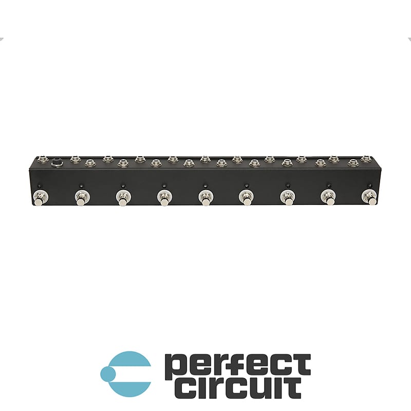 Loop Switchers 9 Channel True Bypass Strip - Handwired | Reverb UK