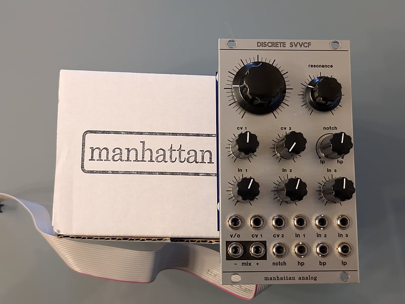 Manhattan Analog Discrete SVVCF Filter & Mixer | Reverb