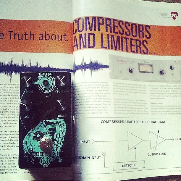 Walrus Audio Deep Six Compressor - Angler Fish limited | Reverb