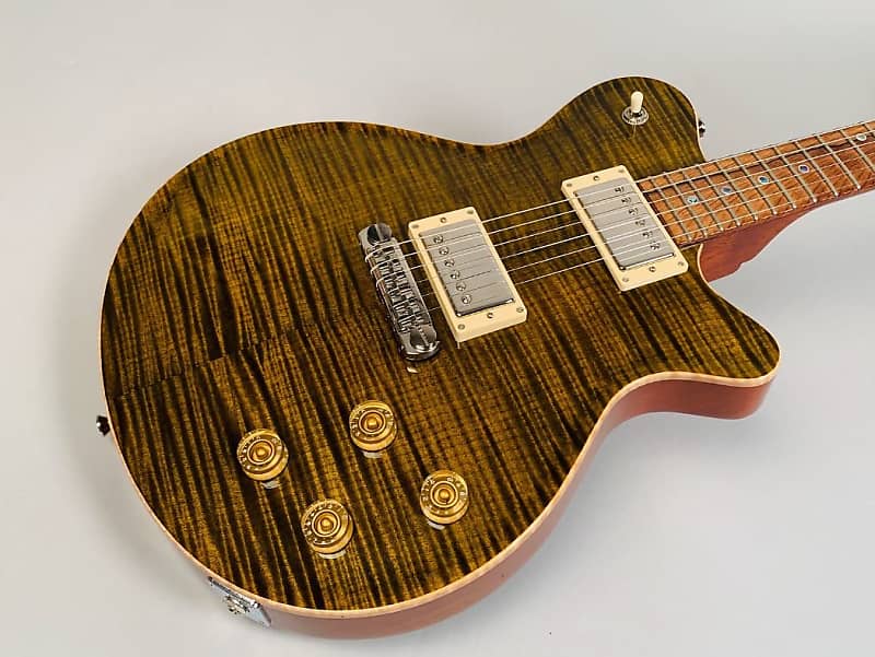 Grosh Set Neck 2008 - Tiger Eye | Reverb