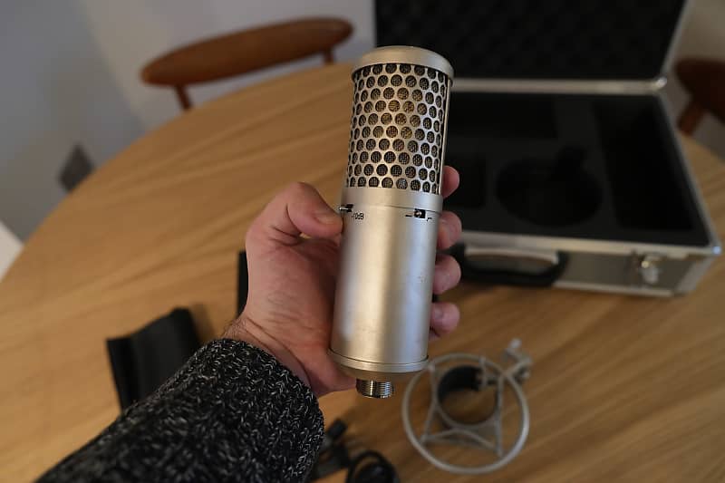 Multi-pattern tube condenser mic. Unknown brand. | Reverb