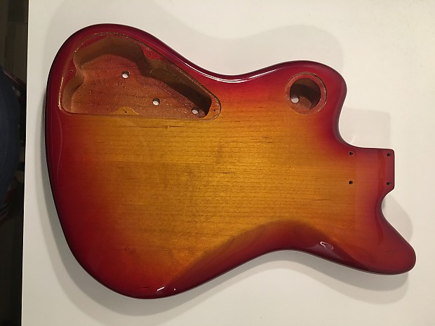 Warmoth Jazzmaster 2016 Cherry Burst | Reverb
