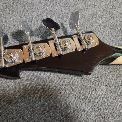 C Stroh Custom Handbuilt "P-bird" Style Bass 2022 Nitro Black | Reverb