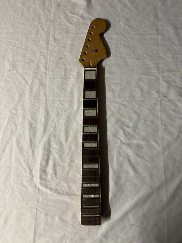 Unbranded Strat Style Electric Guitar Neck Block Inlay 22 | Reverb