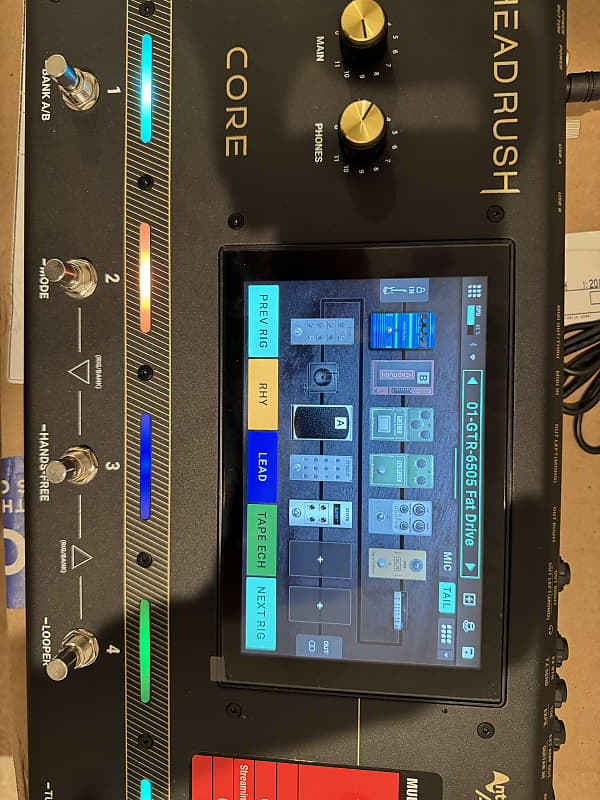 Headrush Core Multi FX Pedal/Autotune Vocal/Amp Modeling/IR | Reverb