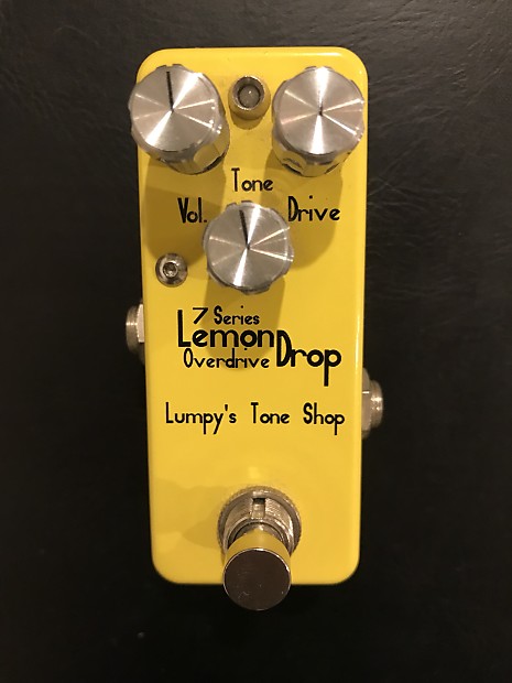 Lumpy's Tone Shop Lemon Drop 7 Series Overdrive Yellow | Reverb