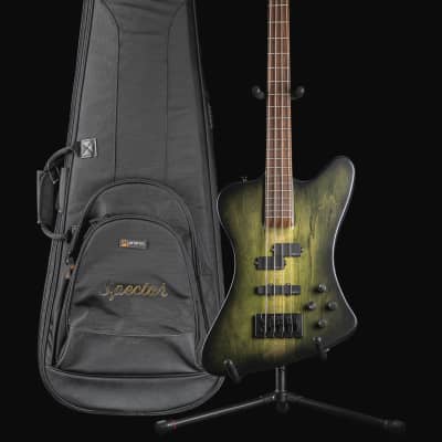 Spector NS-2X XL Haunted Moss EMG Neck-Thru 4 String Bass NEW | Reverb