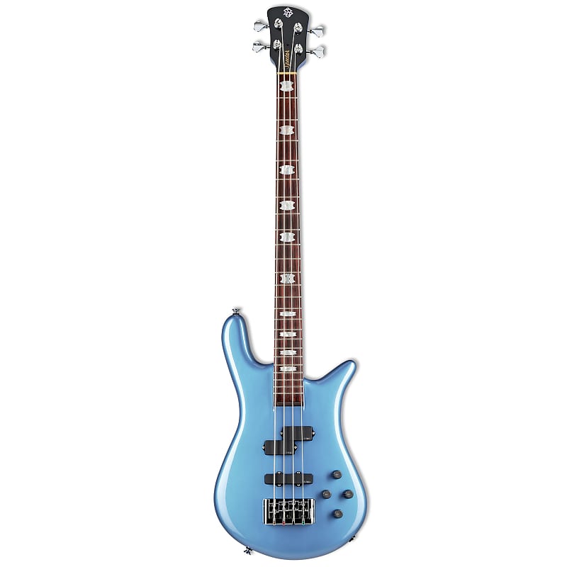 Spector Euro 4 Classic 4 String Bass Guitar Metallic Blue | Reverb