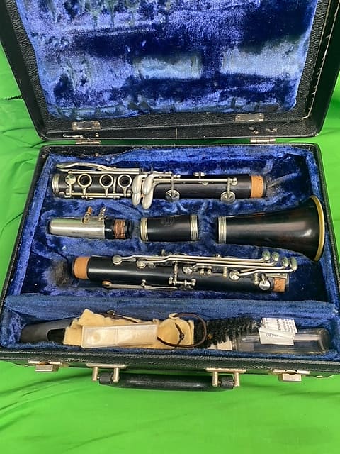 King Lemaire Vintage - Silver Clarinet with Hard Case | Reverb