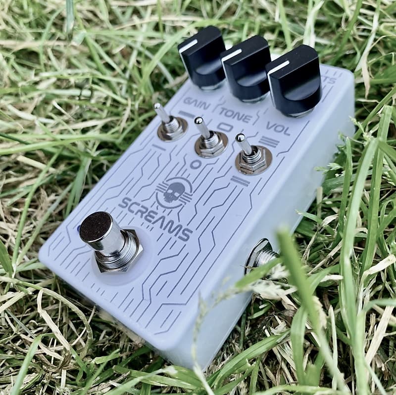 Screams by Storm Noise Effects White Tube Screamer Clone | Reverb