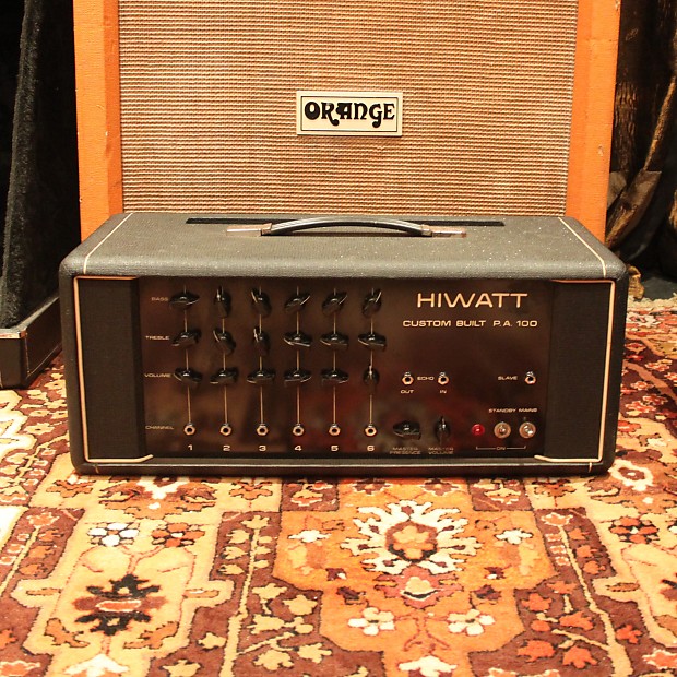 Vintage 1973 Hiwatt DR112 PA 100 Custom Valve Guitar | Reverb