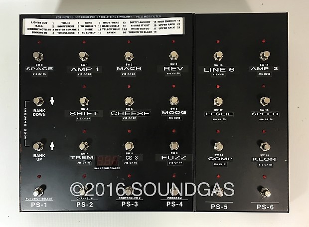 Bob Bradshaw / Custom Audio Electronics RS-10 MIDI Foot | Reverb