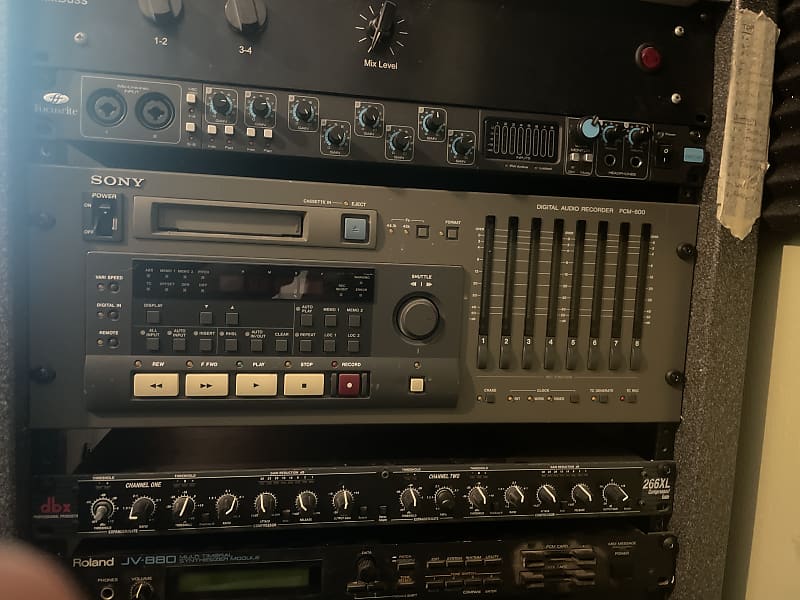 Sony PCM-800 1995 Dark Gray | Reverb Australia
