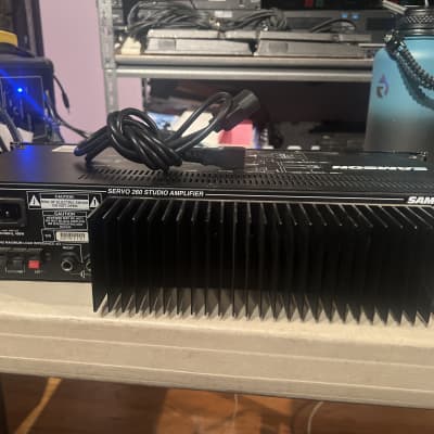 Samson Servo 260 Studio Amplifier 130 Watt Stereo | Reverb