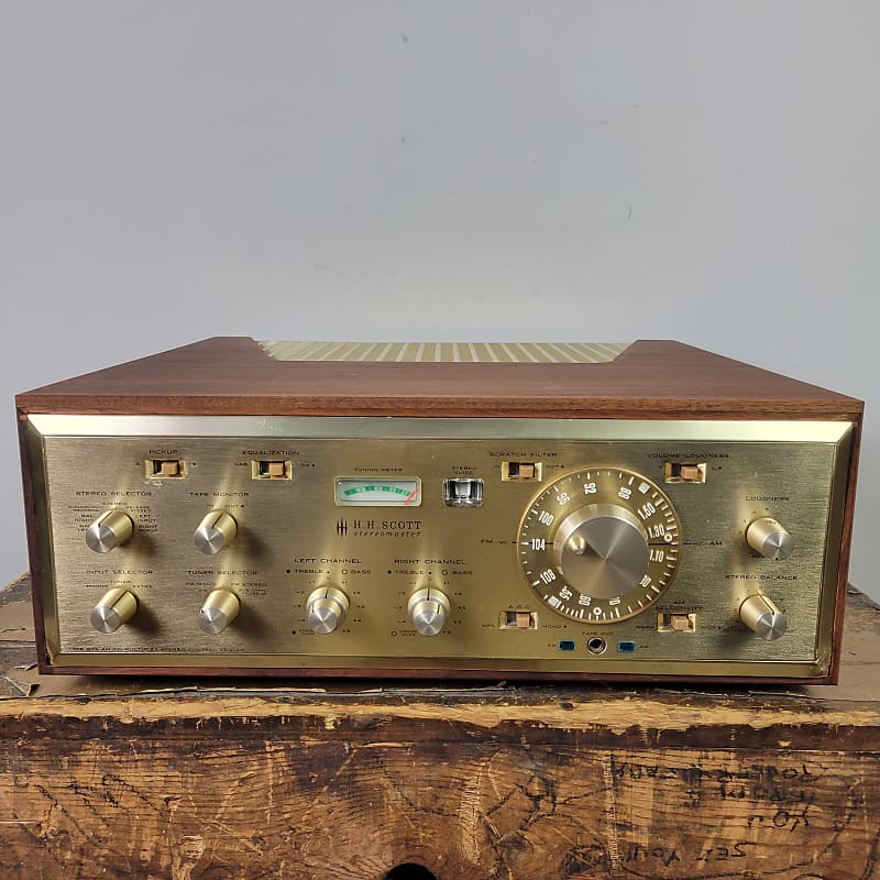 H.H. Scott 355 Preamplifier | Reverb