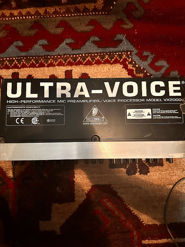 Behringer Ultra-Voice VX2000 | Reverb