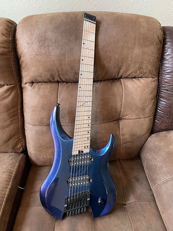 Legator Ghost G7FS 7-String Headless Multi-Scale Guitar, | Reverb
