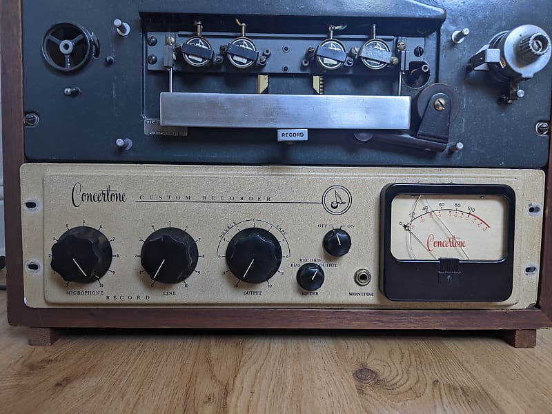 Berlant-Concertone Custom Recorder Preamp | Reverb