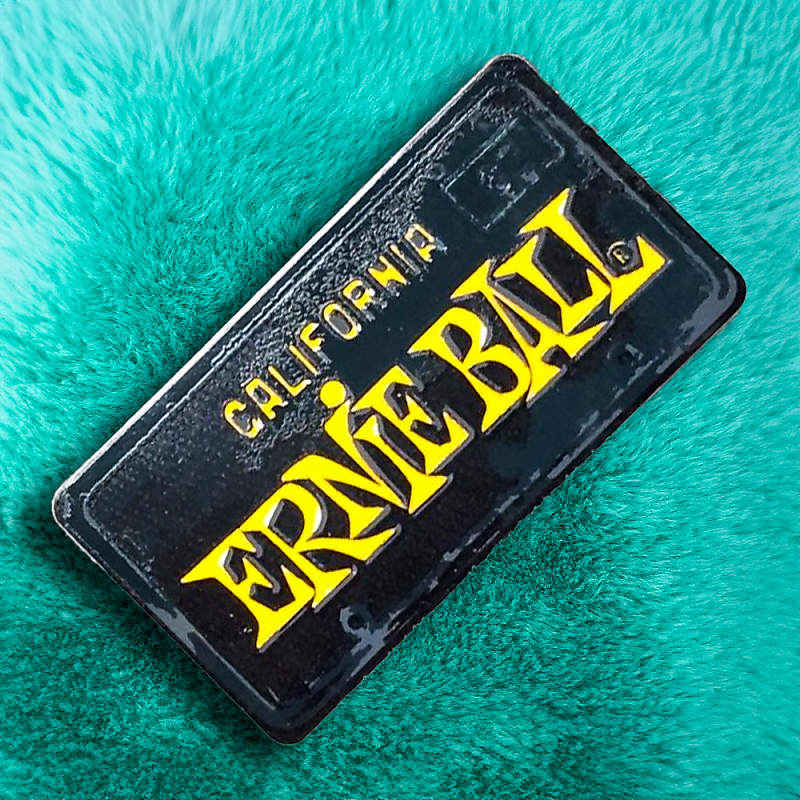 ERNIE BALL CALIFORNIA LICENSE PLATE STICKER INSANELY RARE | Reverb