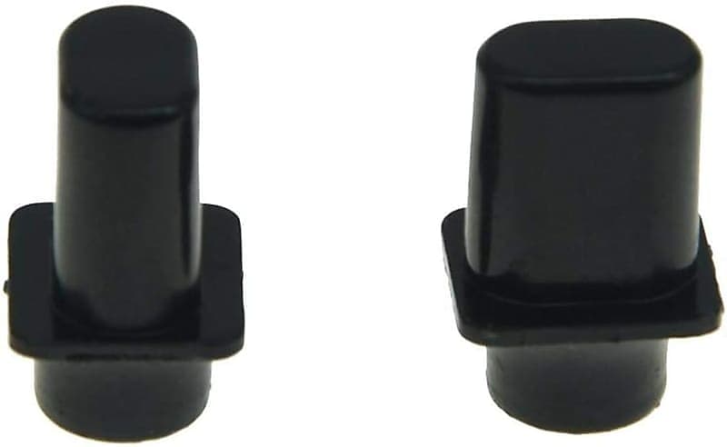 Pack of 2 Black Vintage Top Hat Switch Tip 3 Way or 4 Way | Reverb