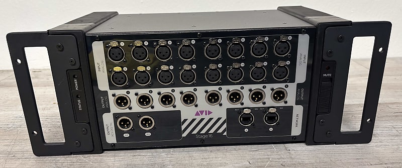 Avid Stage 16 Stage Box 16-channel Remote I/O Box for S3L and | Reverb