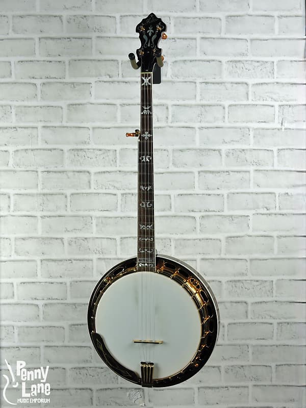 Huber Truetone VRB-G 5-String Resonator Banjo with Case - | Reverb