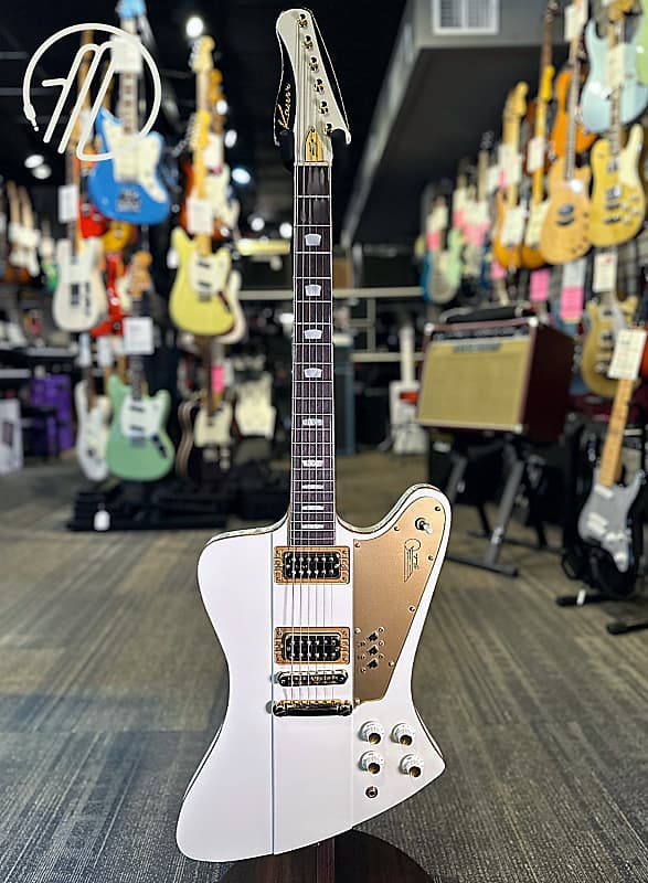 Kauer Guitars Banshee White Hawk Electric Guitar w/Mono M80 | Reverb
