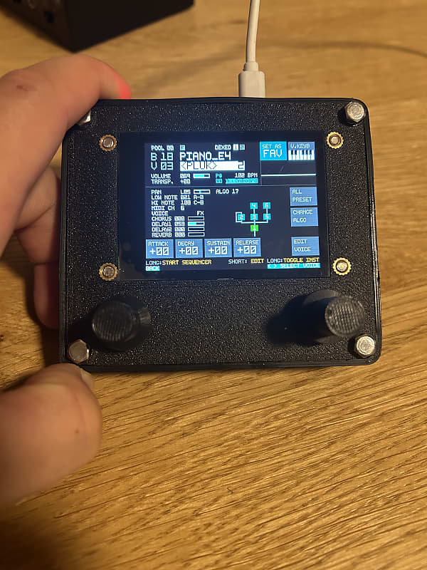 Open Source Microdexed Touch - Black Print | Reverb