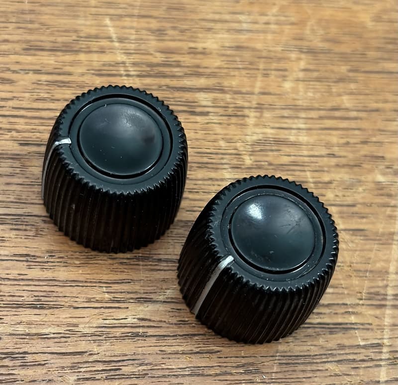 Danelectro Black Guitar Knob 1960’s, 4011 | Reverb