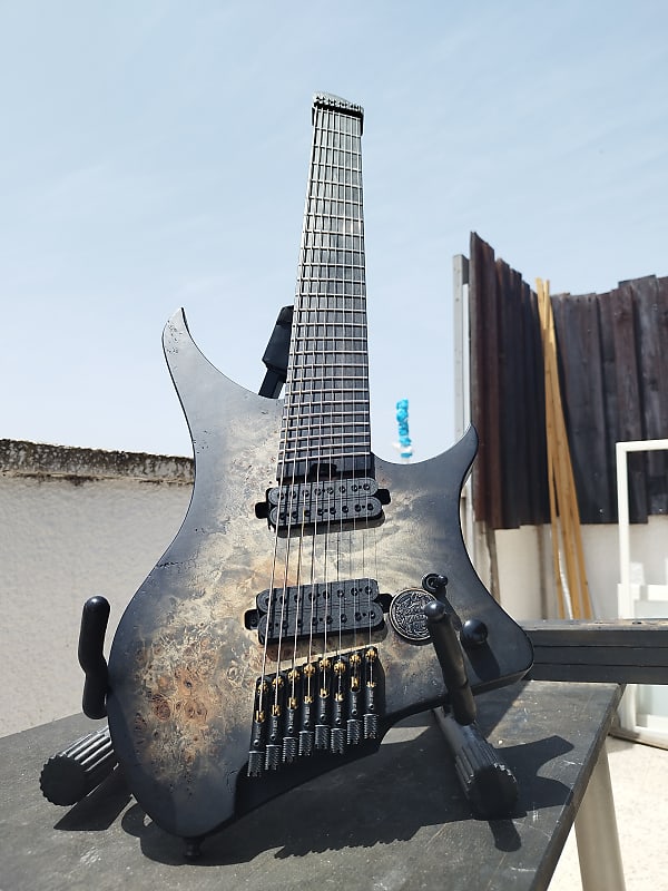 GOC Guitars Materia 8 String Headless Fanfret Multiscale | Reverb