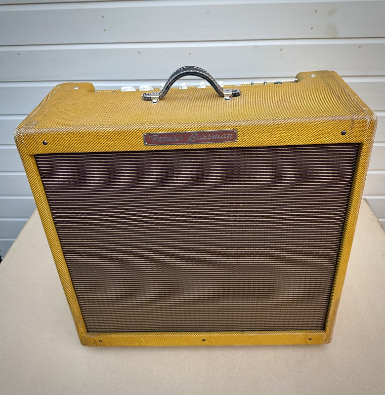 Bassman 5f6a - tweed - Sozo Blue caps | Reverb UK