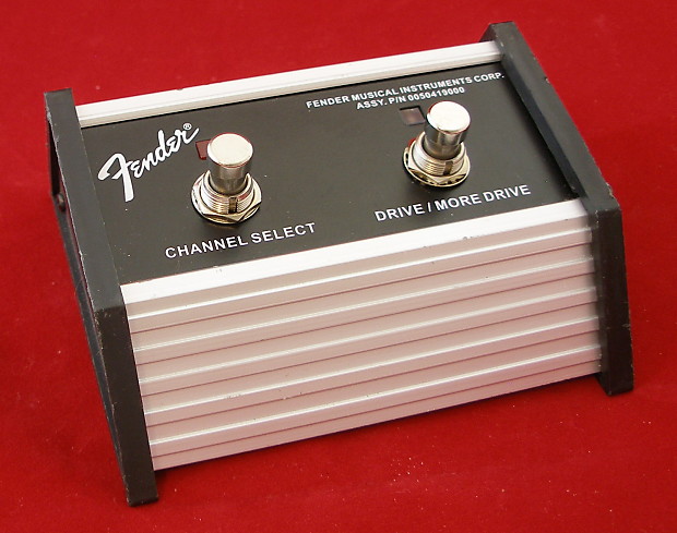 Fender Two Button Footswitch for Hot Rod Deville & Hot Rod | Reverb