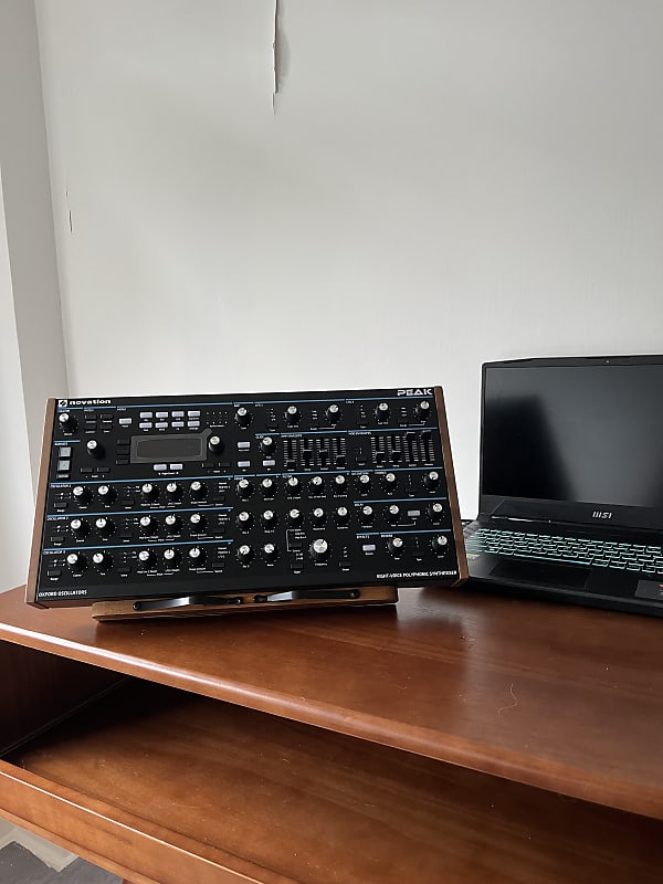 Novation Wooden stand for peak 2024 - Wood | Reverb