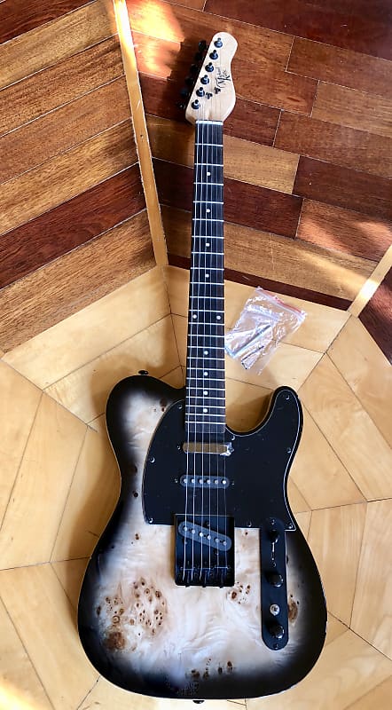 NEW - Michael Kelly Triple '50s Electric Guitar, Ebony | Reverb