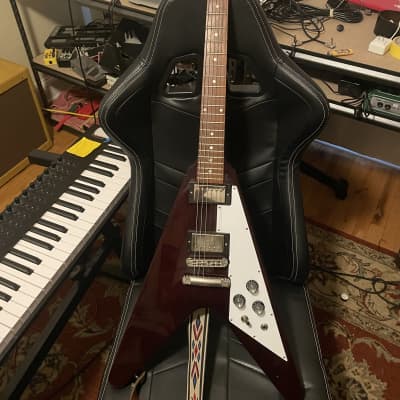 Tokai Flying V FVD-80 1980's Cherry Burst MIJ Japan | Reverb