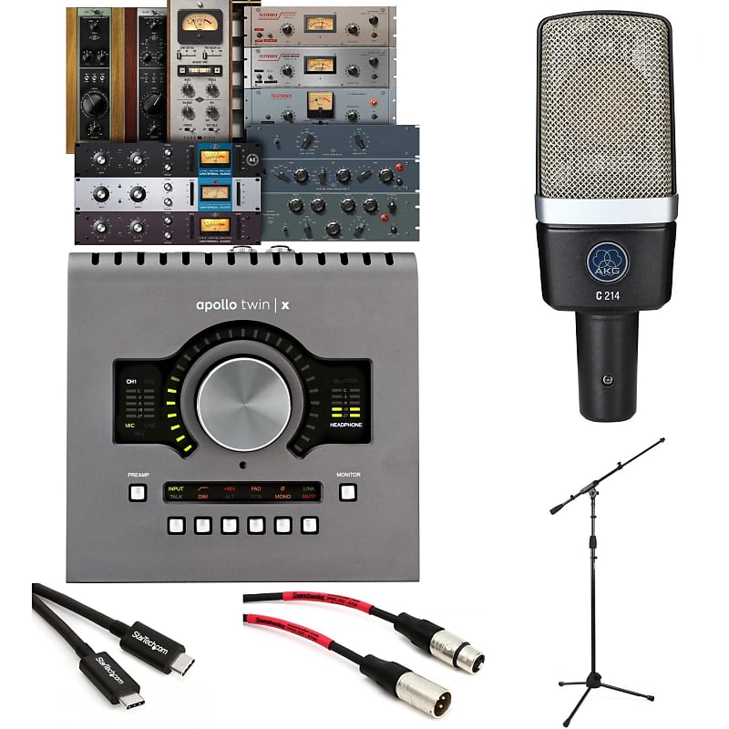 Universal Audio Apollo Twin X DUO Heritage Edition and AKG | Reverb