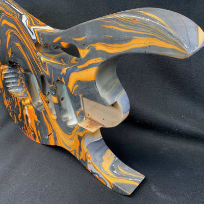 Swirled Alder Jem style guitar body, AANJ, HSH- RB191 | Reverb