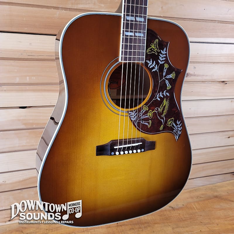 Gibson Limited Edition Hummingbird Standard Red Spruce - | Reverb