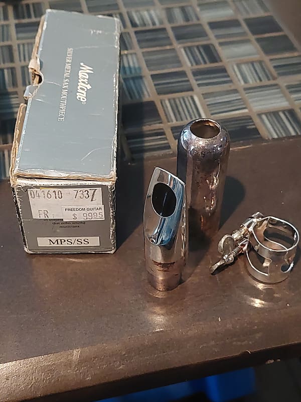 Maxtone Soprano Mouthpiece 2000's - Chrome | Reverb