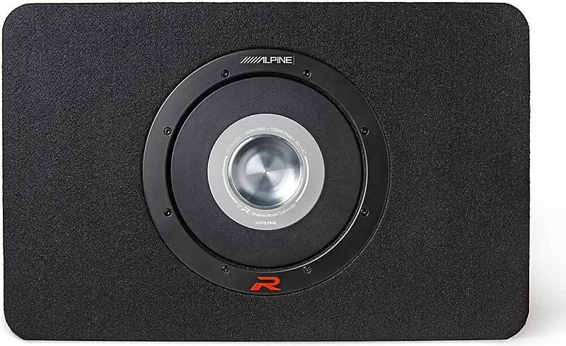 Alpine RS-SB12 R-Series 12" Halo Compact Loaded Subwoofer | Reverb