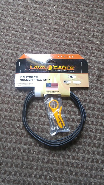 Lava Cable 10 ft Solderless Kit (10 ends) | Reverb