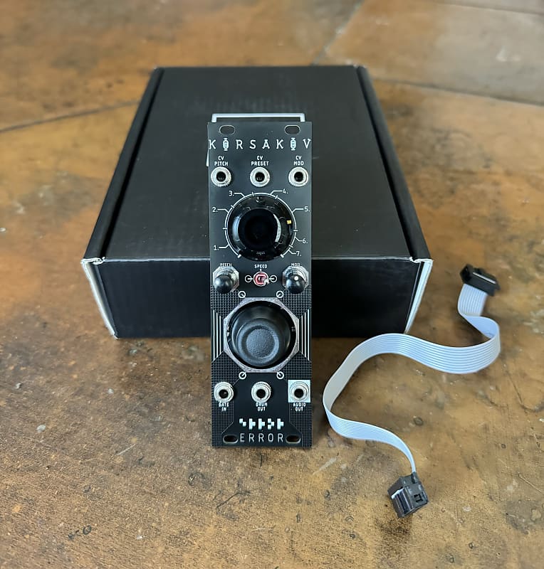 errorinstruments Korsakov Oscillator/Drum 2023 - black | Reverb