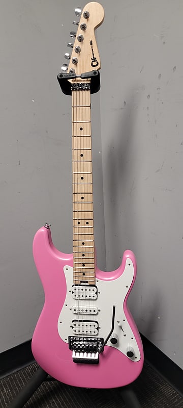 Charvel PM SC3 HSH FR - PLAT PINK | Reverb