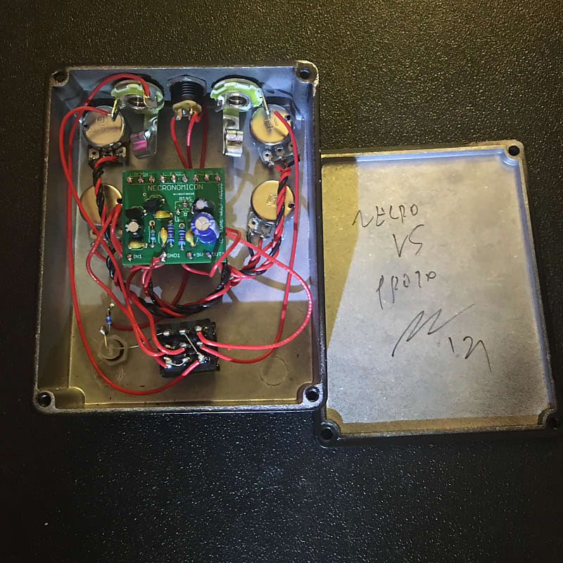 Lone Wolf Audio Necronomicon Fuzz V5 Prototype (Grab Bag | Reverb